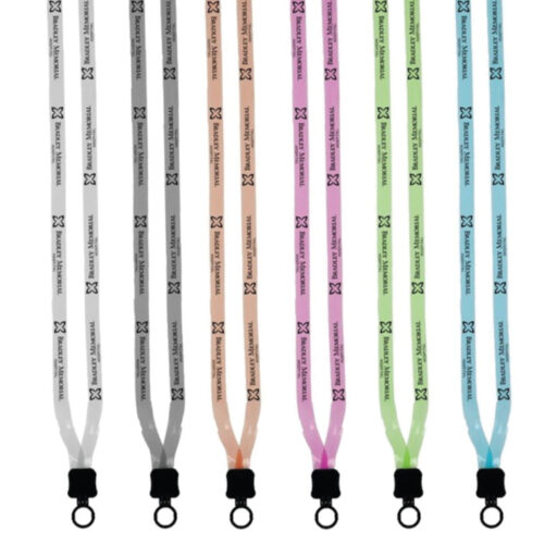 Custom Vinyl Lanyards - Unique Wipeable Lanyards
