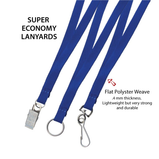 Blank - Super Economy Lanyards