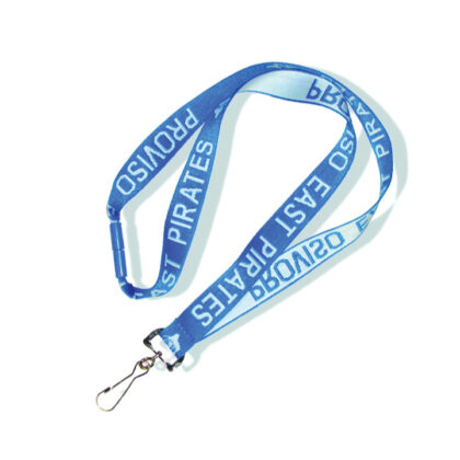 Custom Embroidered Logo Lanyards w/ Woven-In Designs